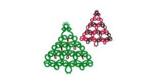 Fancy Festive Christmas Tree! (FREE Tatting Pattern)